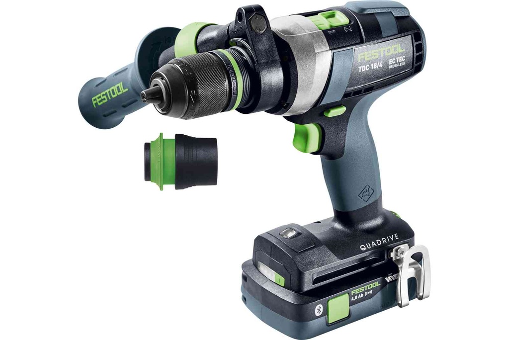 Festool QUADRIVE TDC 18/4 5,2/4,0 I-Plus - Akumulátorový vrtací ...